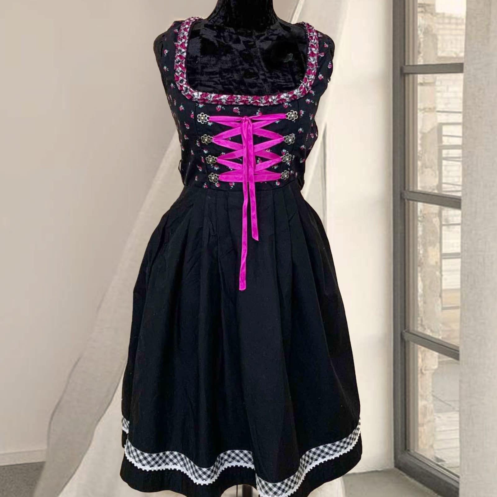 Vintage Traditional Dirndl Dress Girl Trachten Dress - Etsy