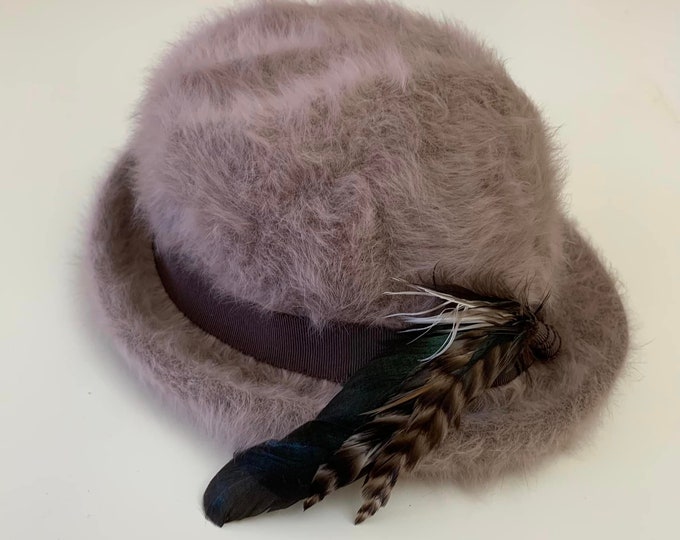 Vintage Dirndl Tyrolean Hat Austrian Hat Wool Hunting Hat Bavarian Hat ...