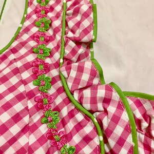 Vintage Dirndl Pink Dirndl Dress Oktoberfest Costume XS-S - Etsy