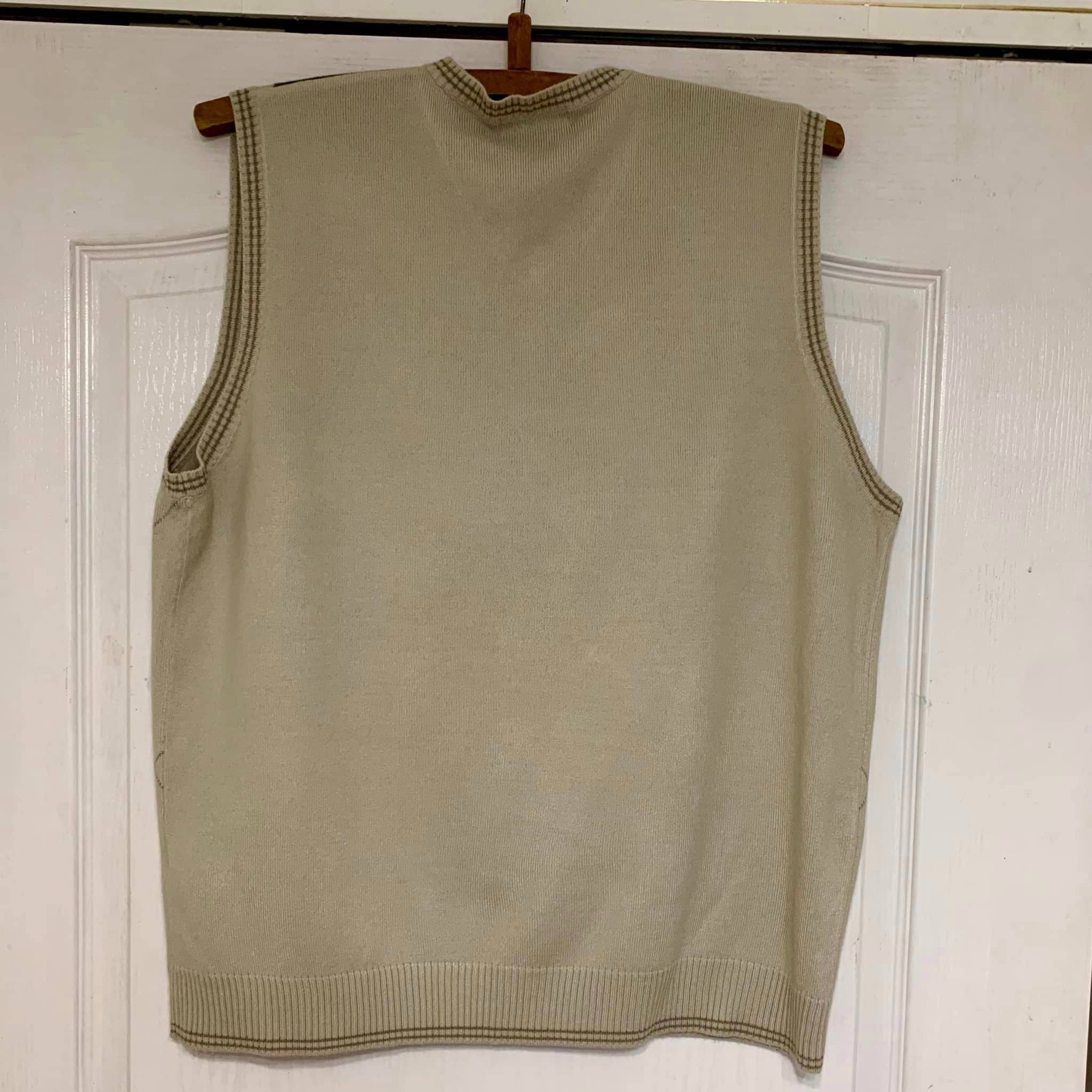 Vintage Old Money Sweater Vest Knitwear Argyle Sweater Unisex Vest - Etsy