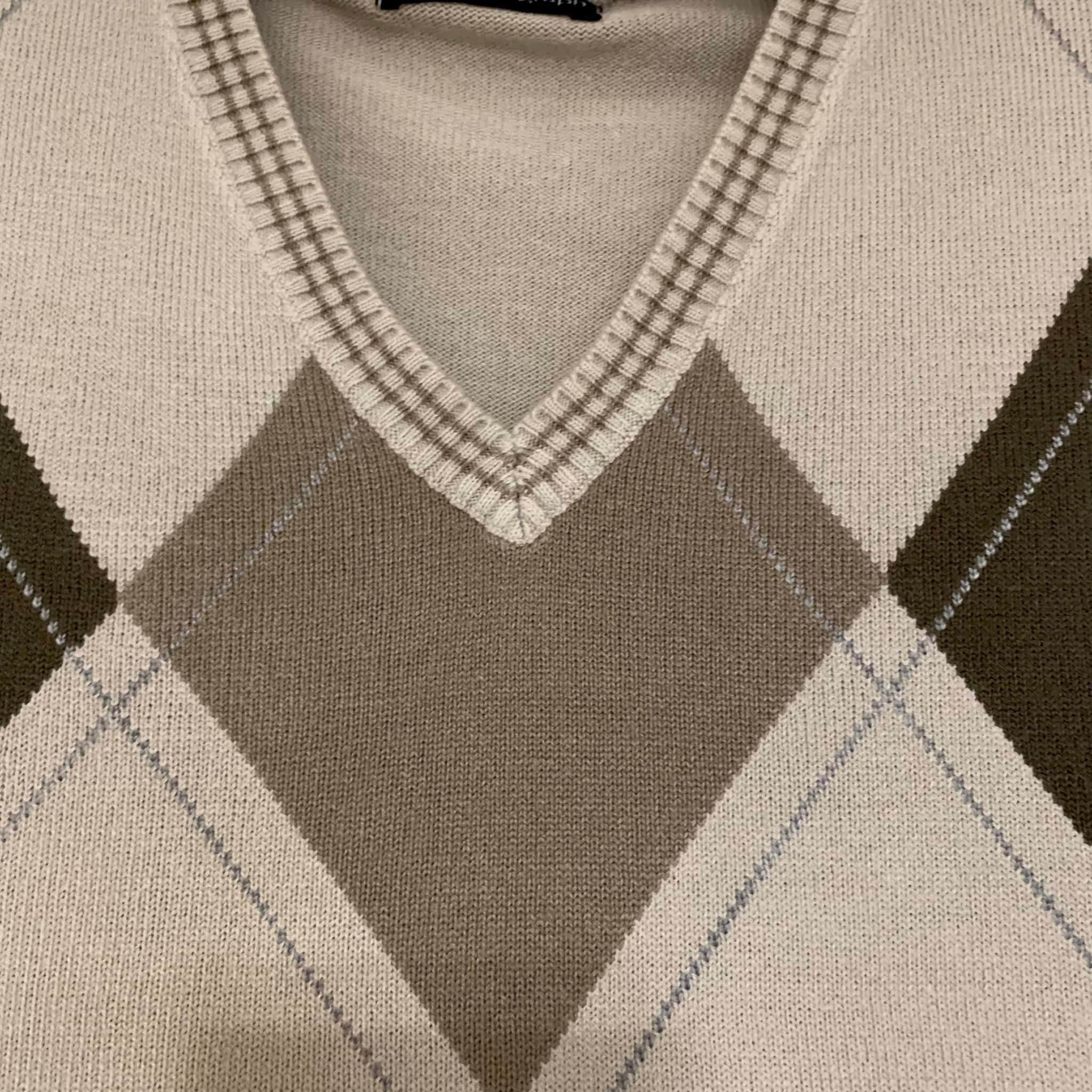 Vintage Old Money Sweater Vest Knitwear Argyle Sweater Unisex Vest - Etsy