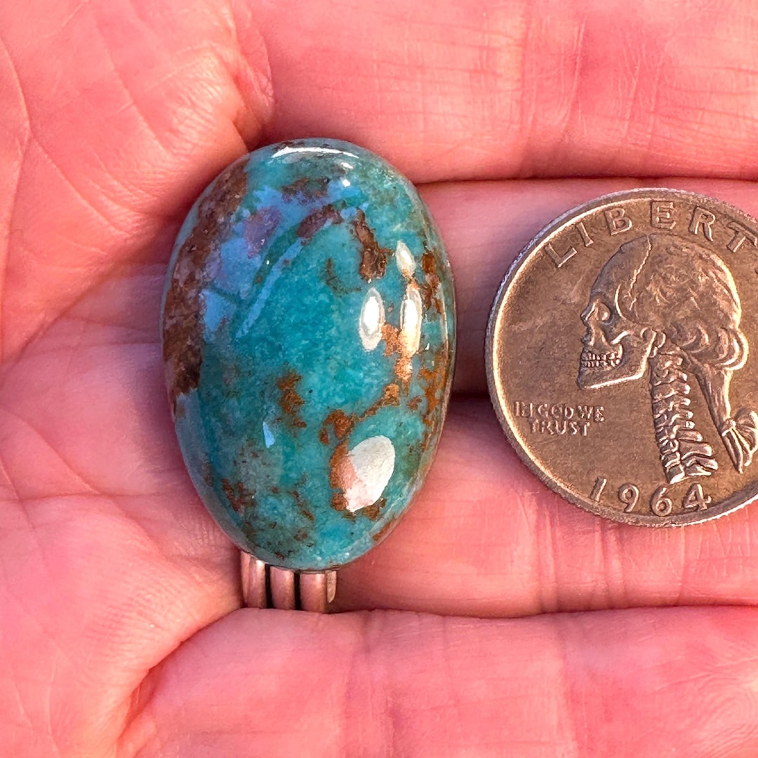 Beautiful Rising Phoenix Turquoise Cabochon - Etsy