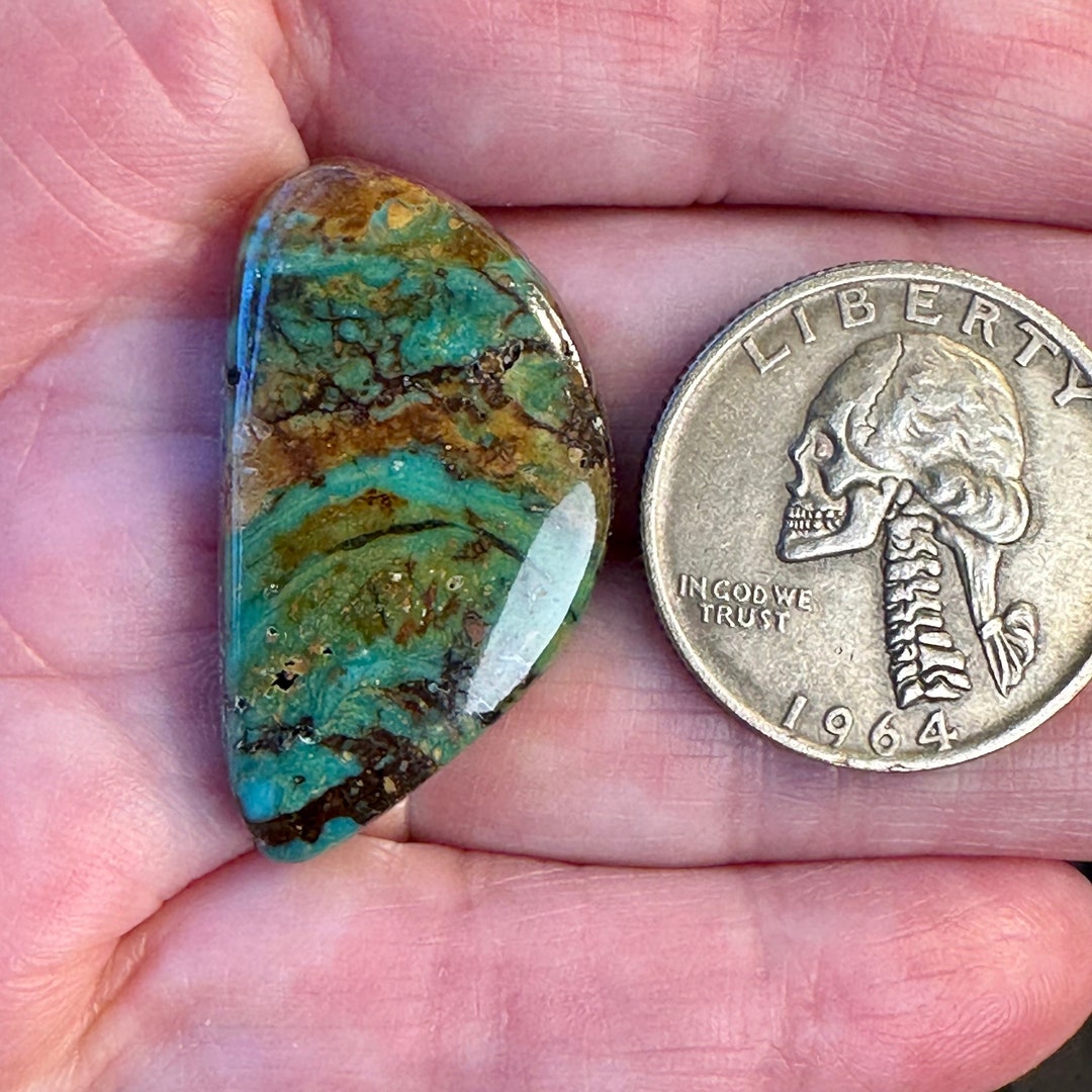 Beautiful Rising Phoenix Turquoise Cabochon - Etsy