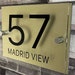 Modern Door Number, Address Numbers Plaque, Door Numbers Plaque ...