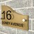 Contemporary House Sign, Modern Door Number, Decorative Number Signs ...