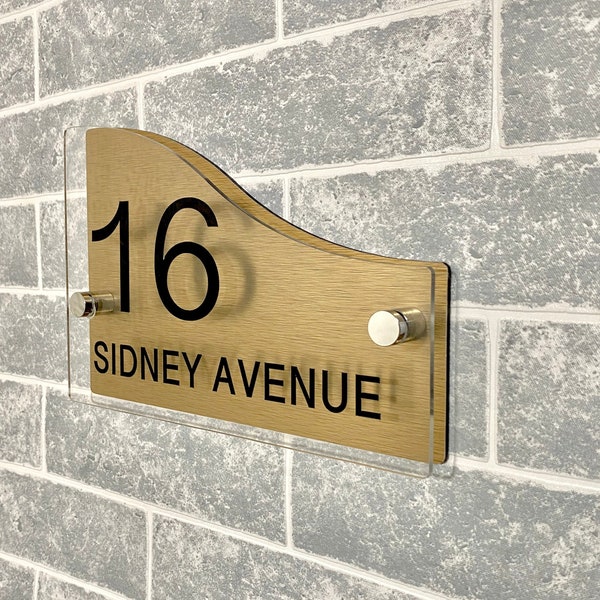 Modern Door Sign - Etsy UK