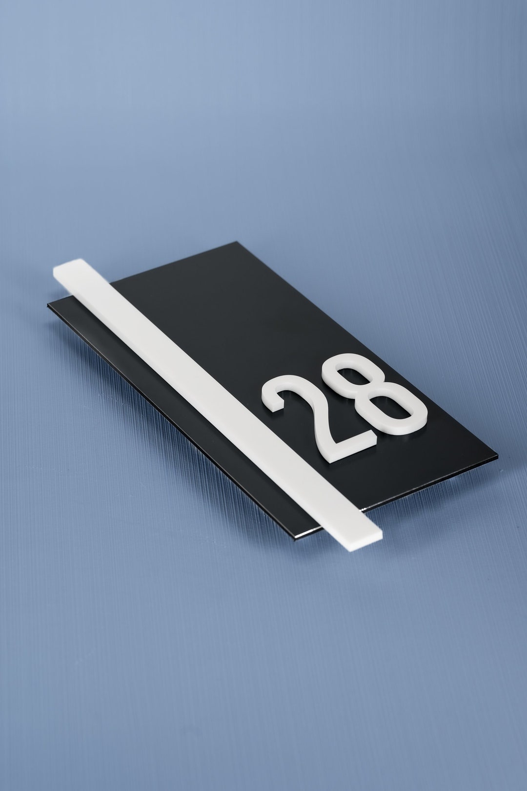 Custom 3D Number, Floating Door Numbers Sign, 3D Numbers, Modern Door ...