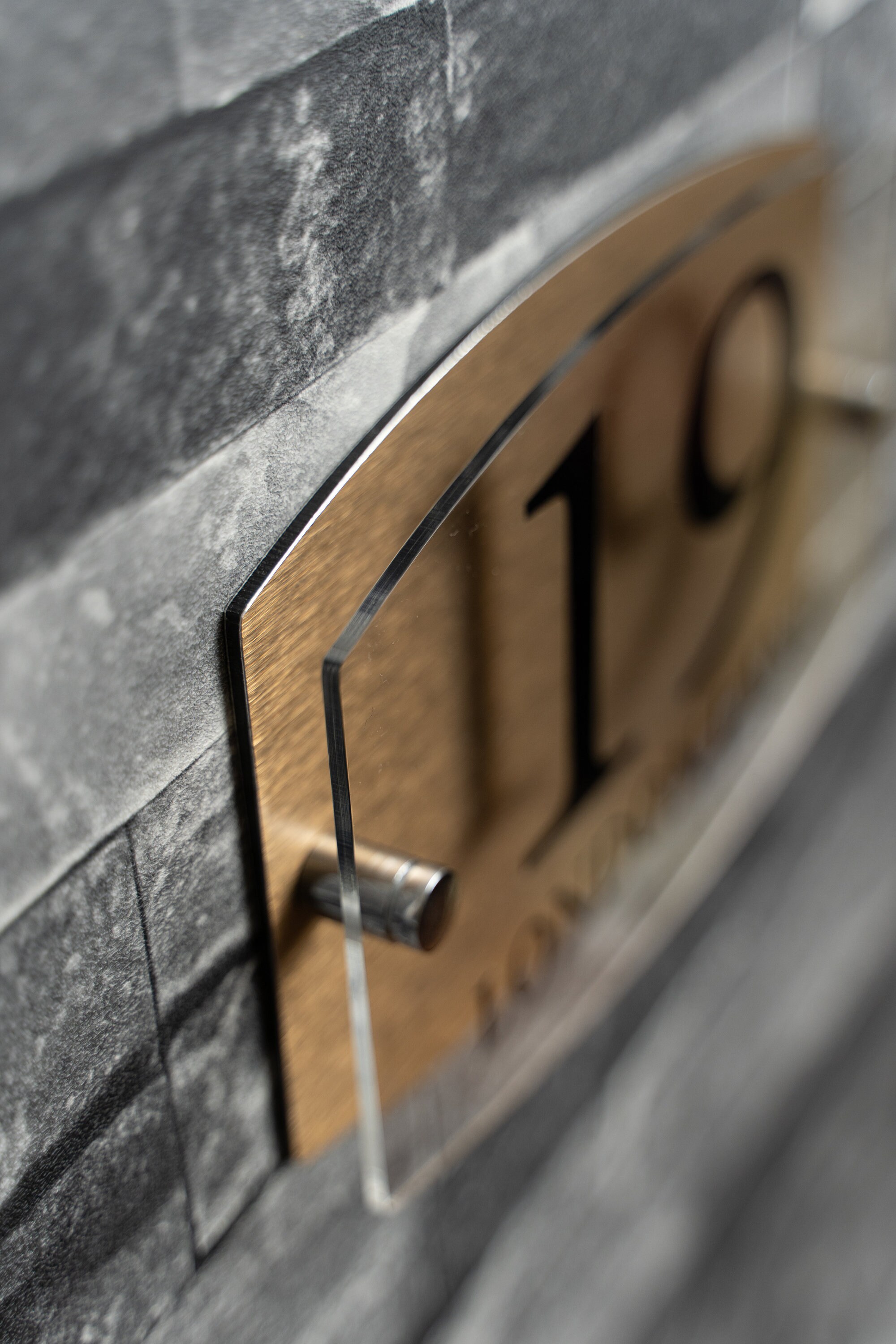 Decorative Number Signs, House Numbers Signs, Modern Door Number, Front ...