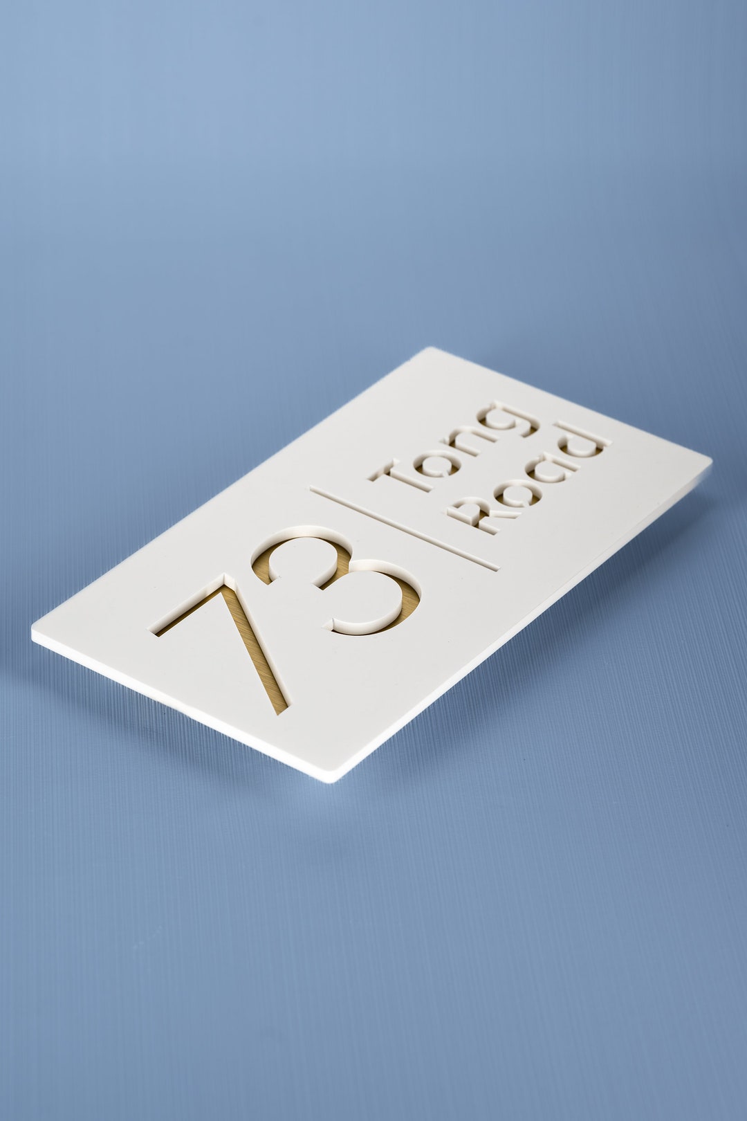 Floating House Sign, Decorative Door Signs, Modern Door Number, Address ...