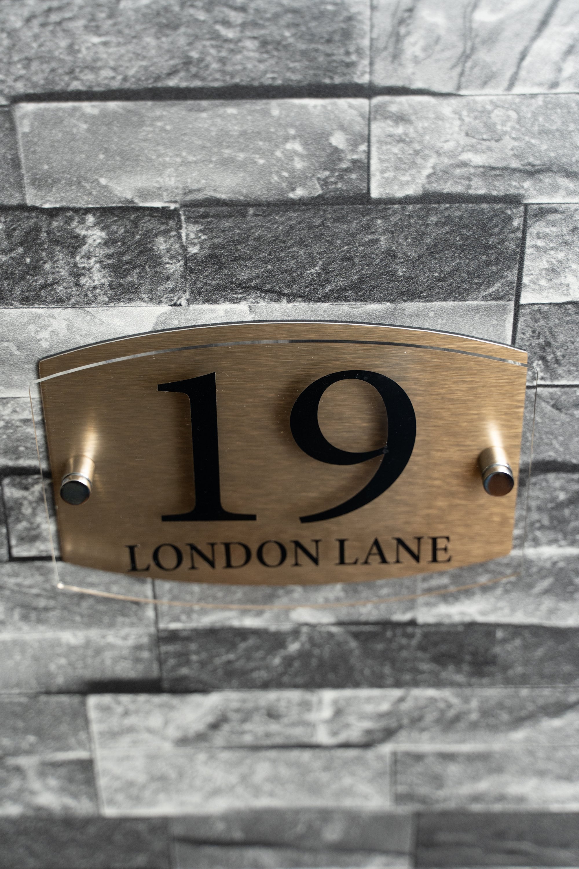Decorative Number Signs, House Numbers Signs, Modern Door Number, Front ...