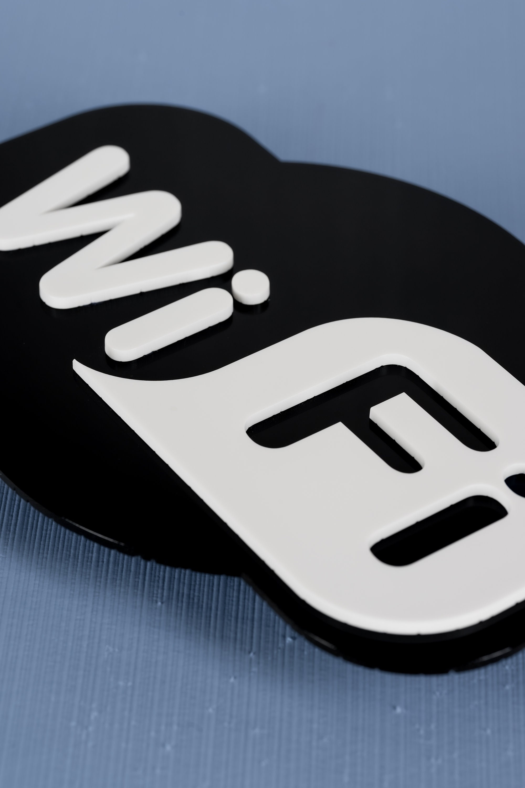 Acrylic Wifi Sign, Wifi Sign, 3D Sign Custom, Wifi Signs Airbnb, 3D ...