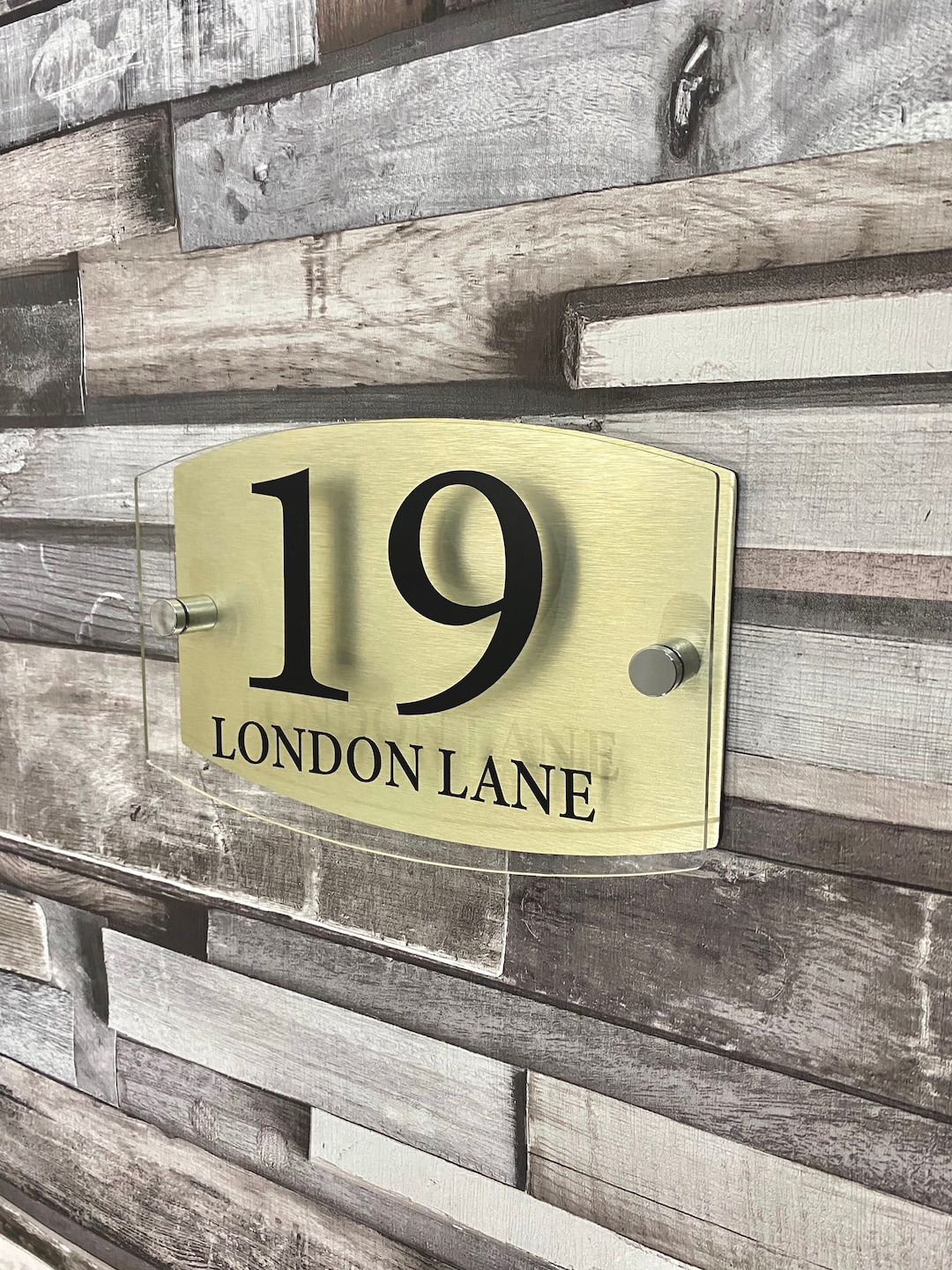 Decorative Number Signs, House Numbers Signs, Modern Door Number, Front ...