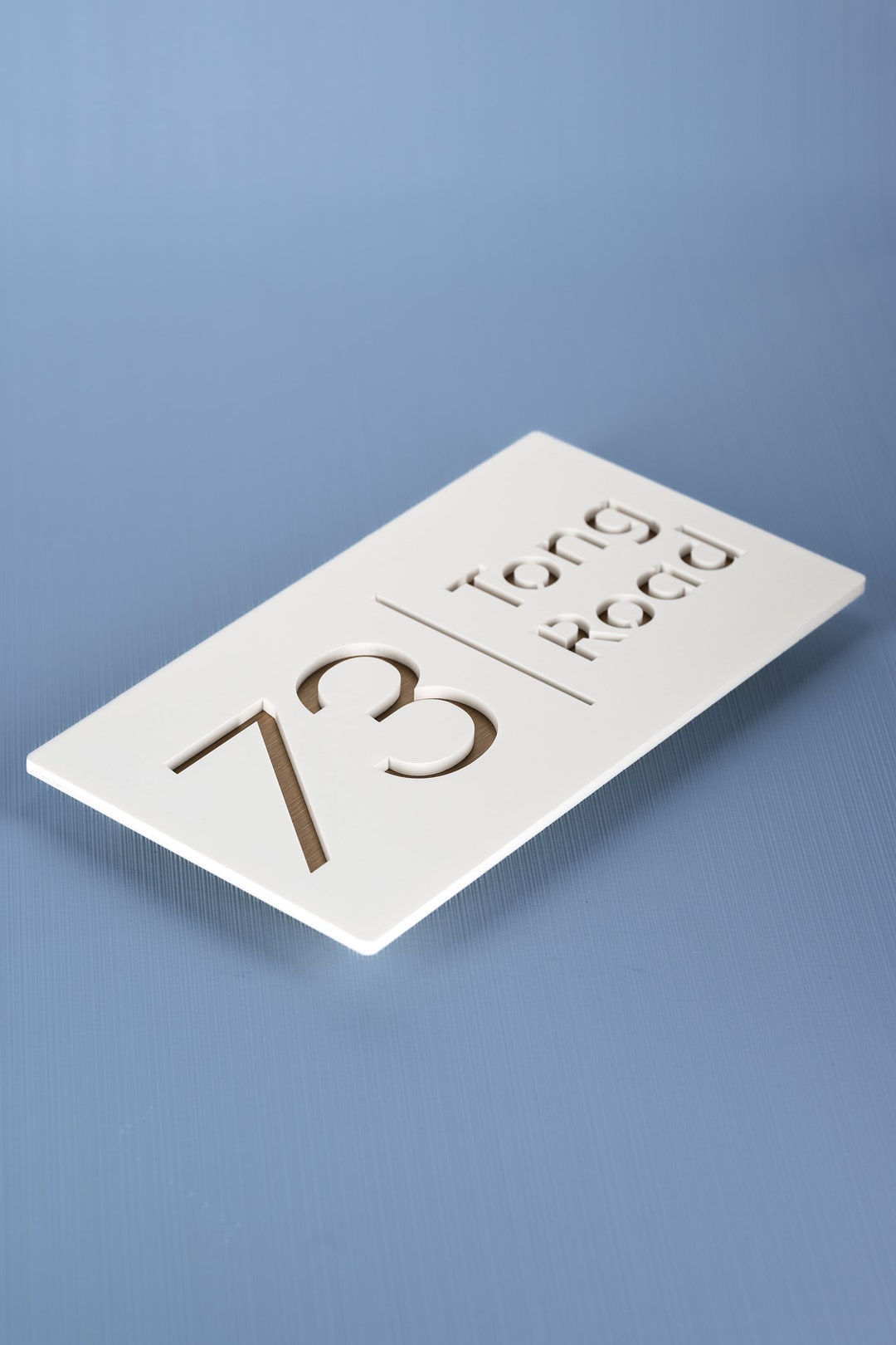 Floating House Sign, Decorative Door Signs, Modern Door Number, Address ...