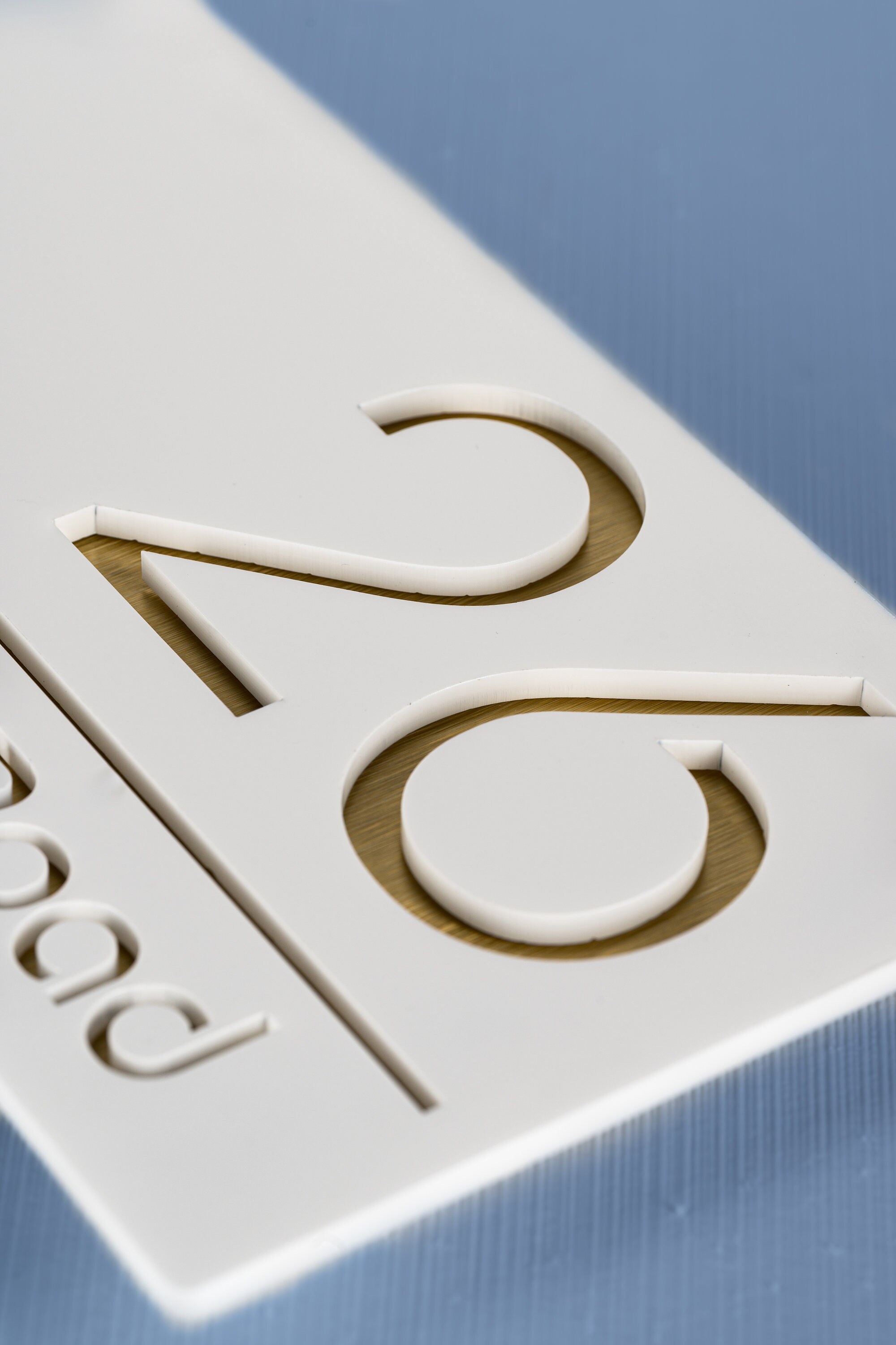 Floating House Sign, Door Numbers Plaque, Floating Door Address Sign ...