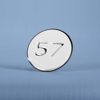 Contemporary House Sign, Modern Door Number, Decorative Number Signs ...