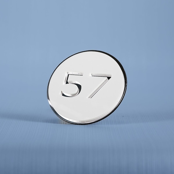 Modern Contemporary House Number Sign - Etsy