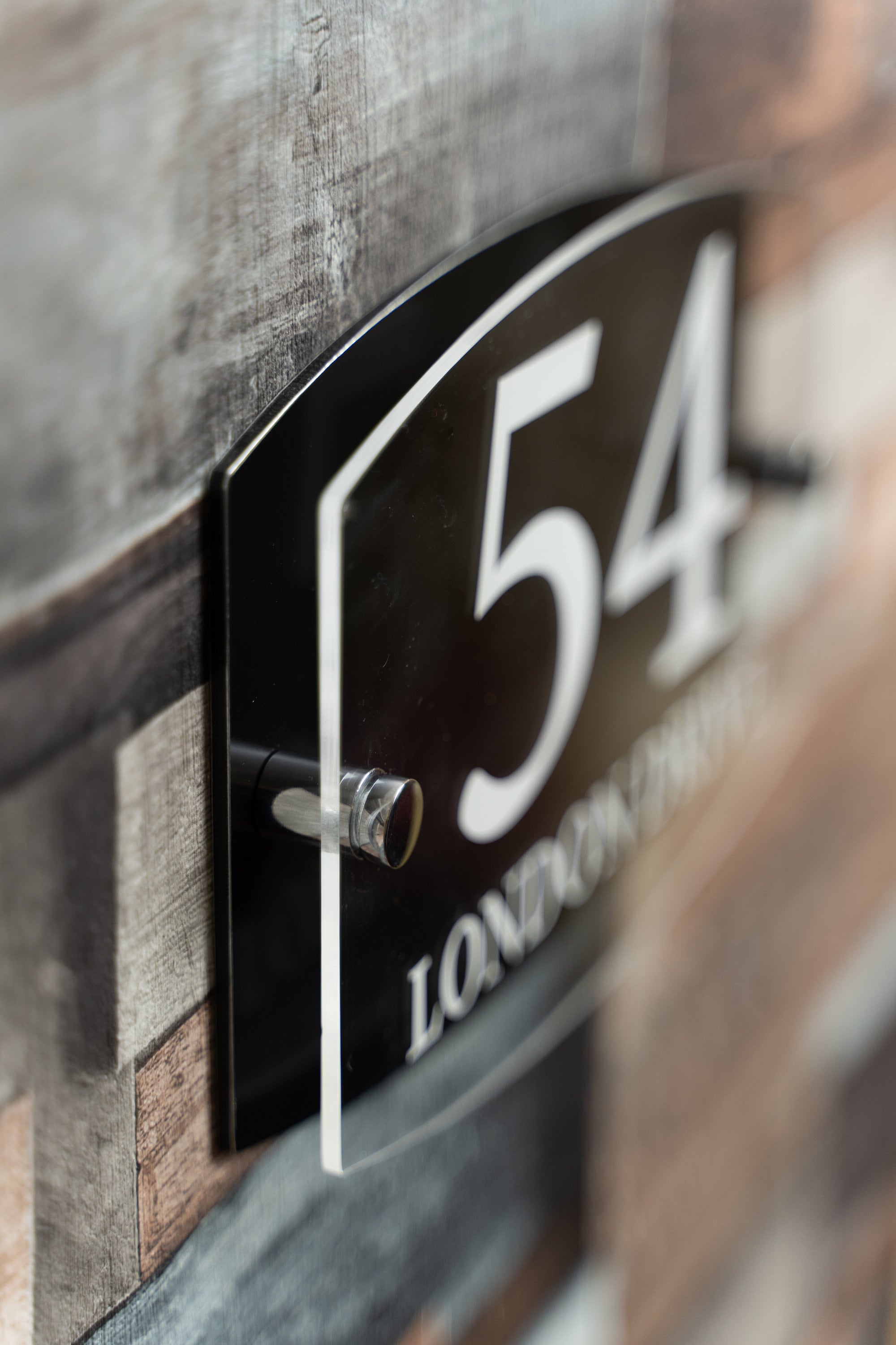 Decorative Number Signs, House Numbers Signs, Modern Door Number, Front ...