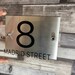 Modern Door Number, Address Numbers Plaque, Door Numbers Plaque ...
