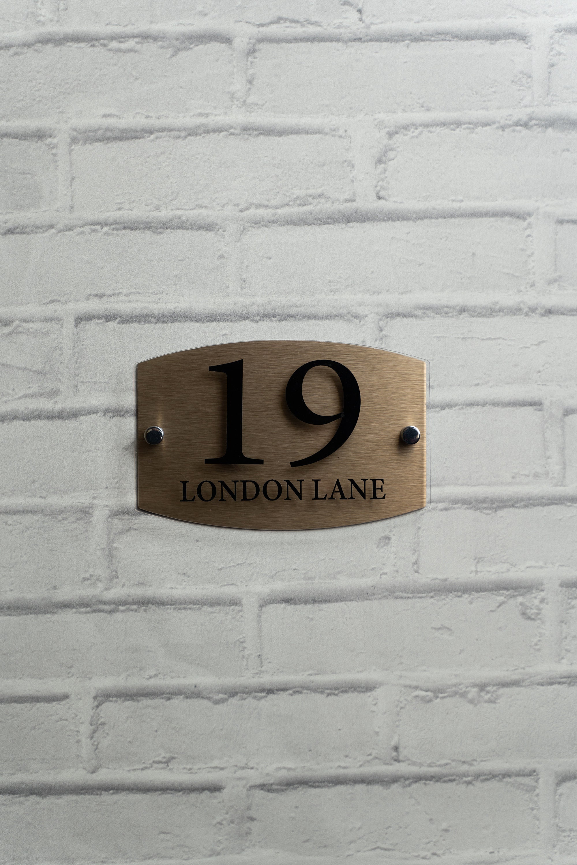 Decorative Number Signs, House Numbers Signs, Modern Door Number, Front ...