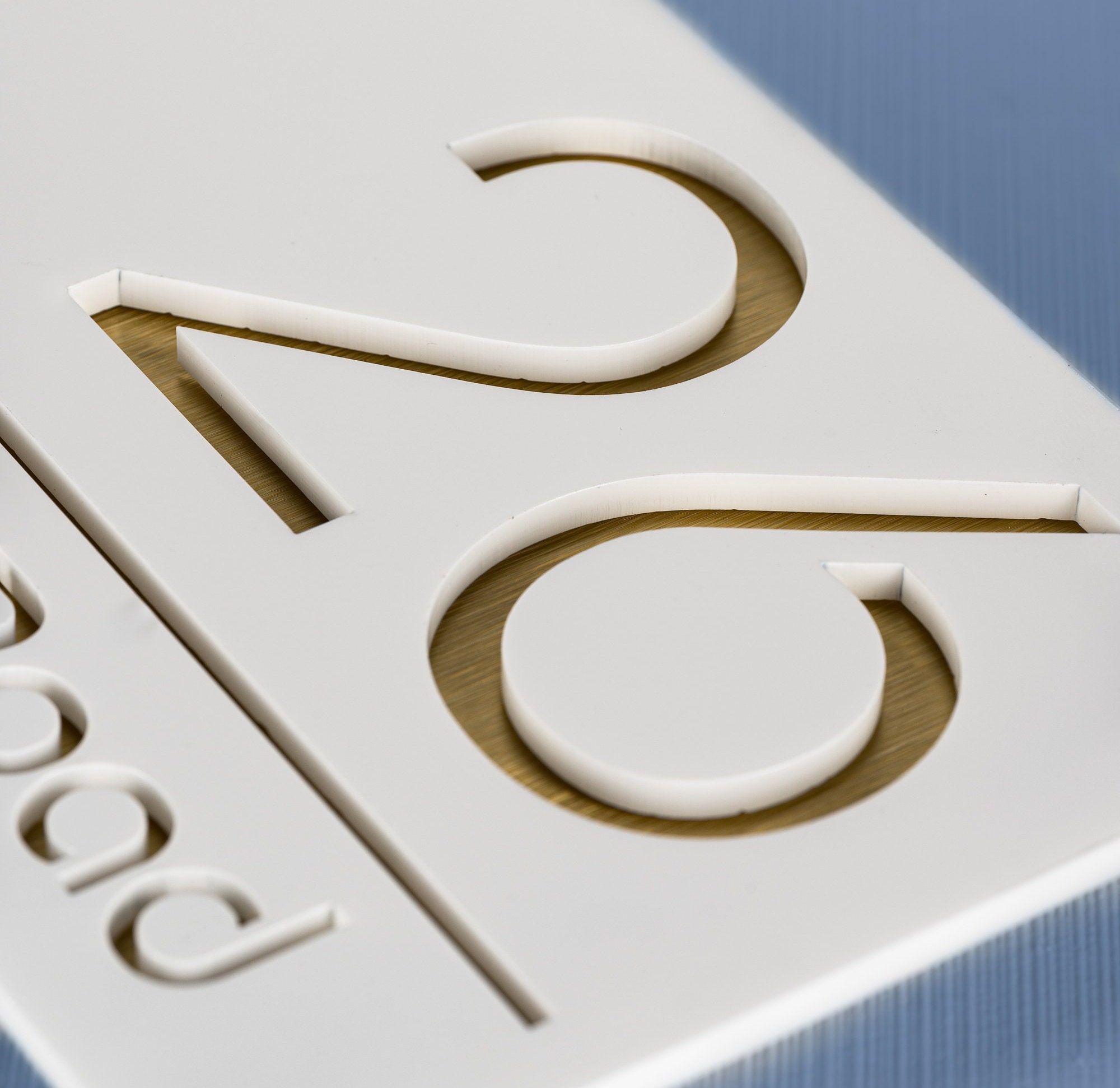 Floating House Sign, Door Numbers Plaque, Floating Door Address Sign ...