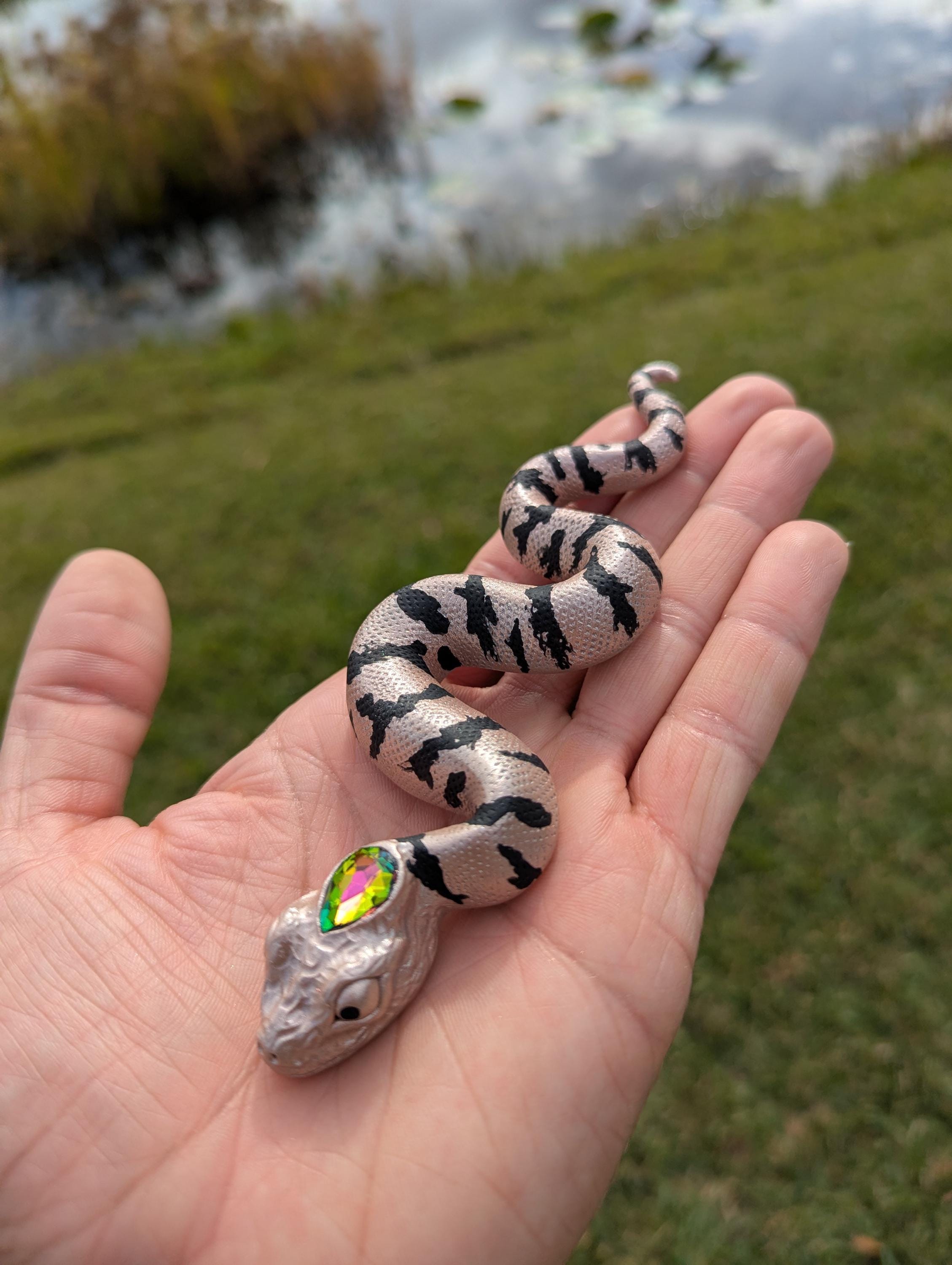 Polymer Clay Snake - Etsy