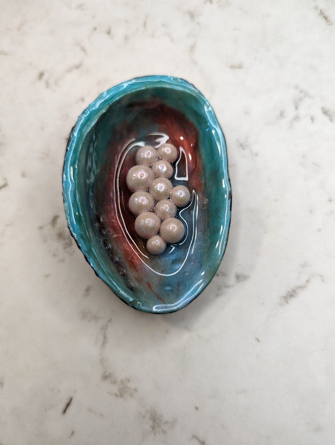 Abalone Shell Polymer Clay Sculpture Etsy