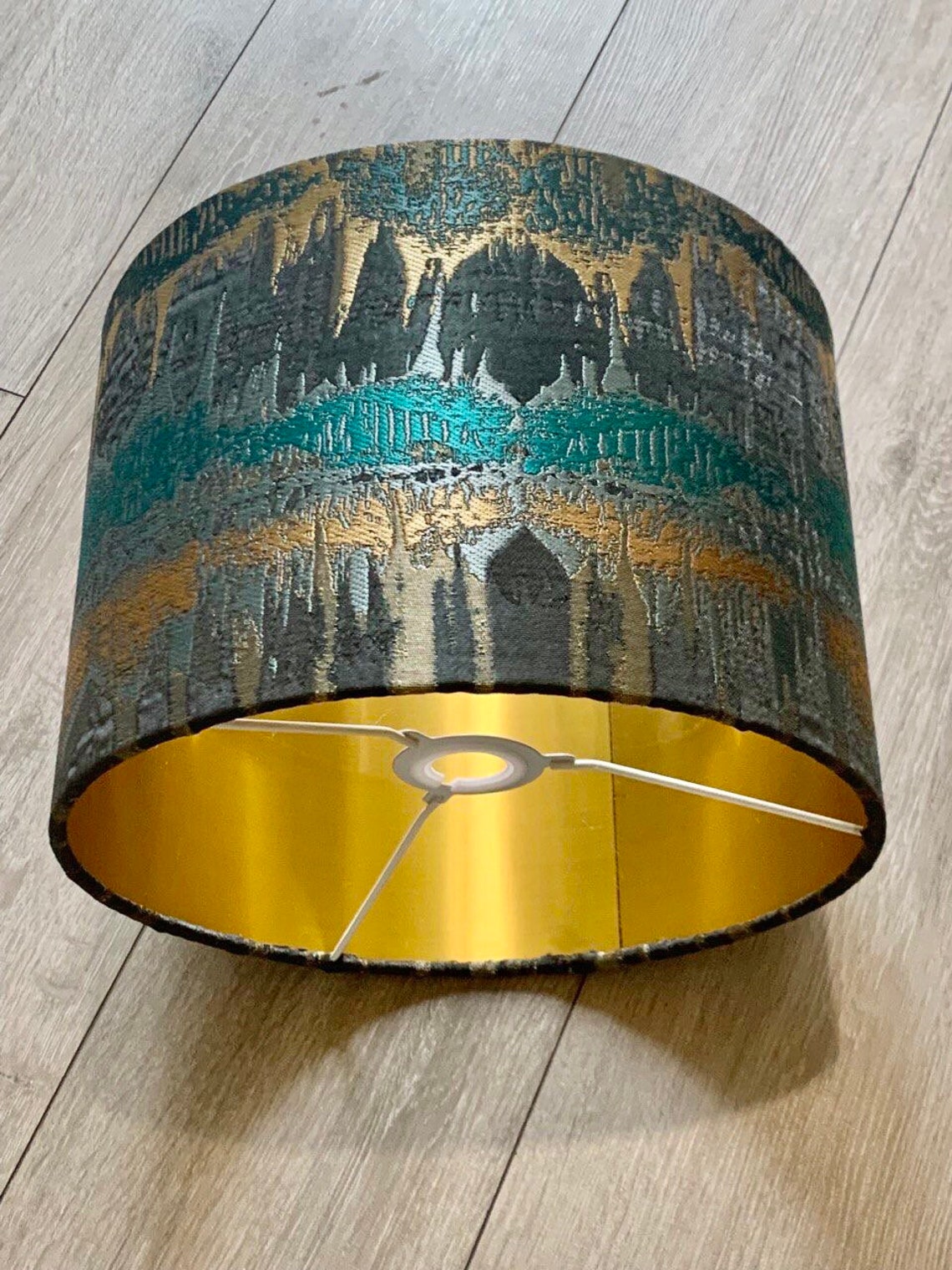 New Luxury Premium Quality Drum Abstract Design Lamp Shade | Etsy UK