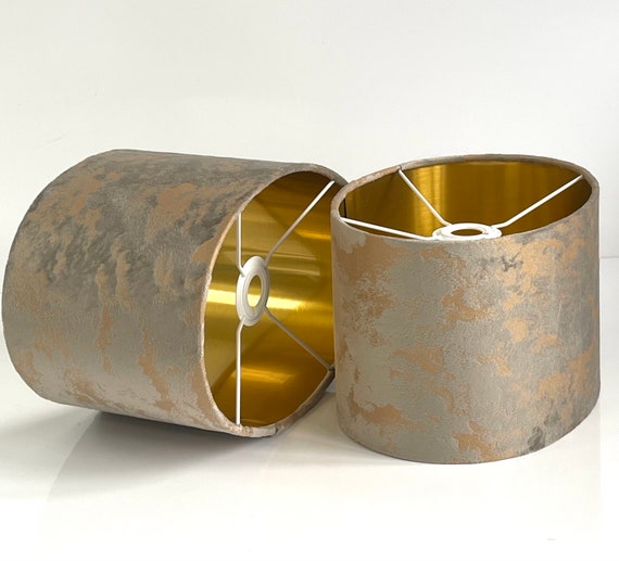 Metallic Gold Lamp Shade
