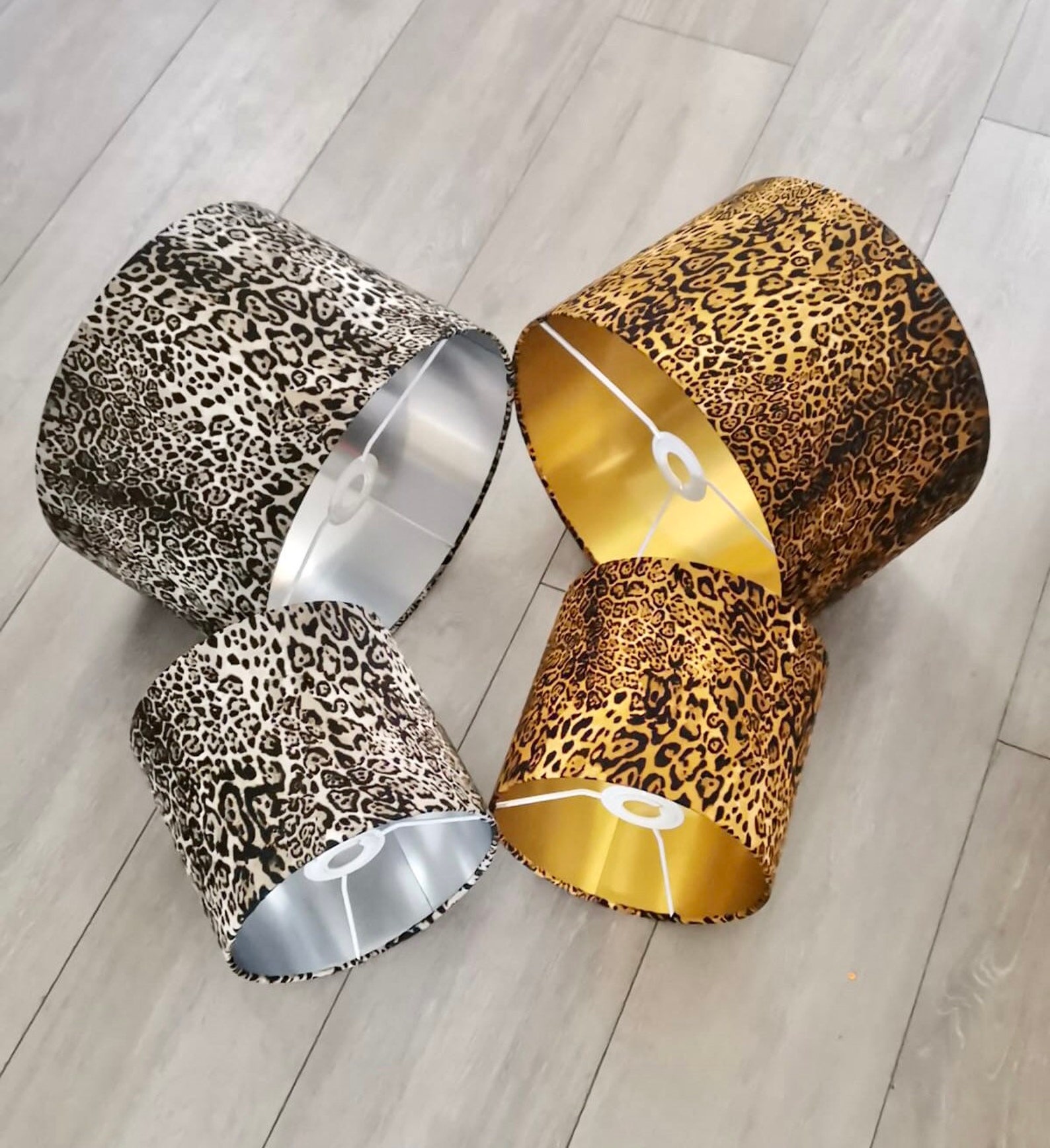 New HQ Luxury Leopard Skin Print Lamp Shade and Pendant Light - Etsy