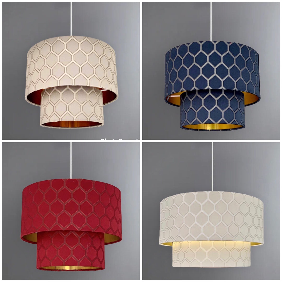 New Luxury High Quality Two Tier Midnight Blue , Cream, Grey , Red ...