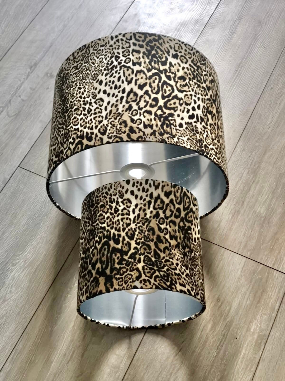 New HQ luxury leopard skin print lamp shade and pendant light | Etsy