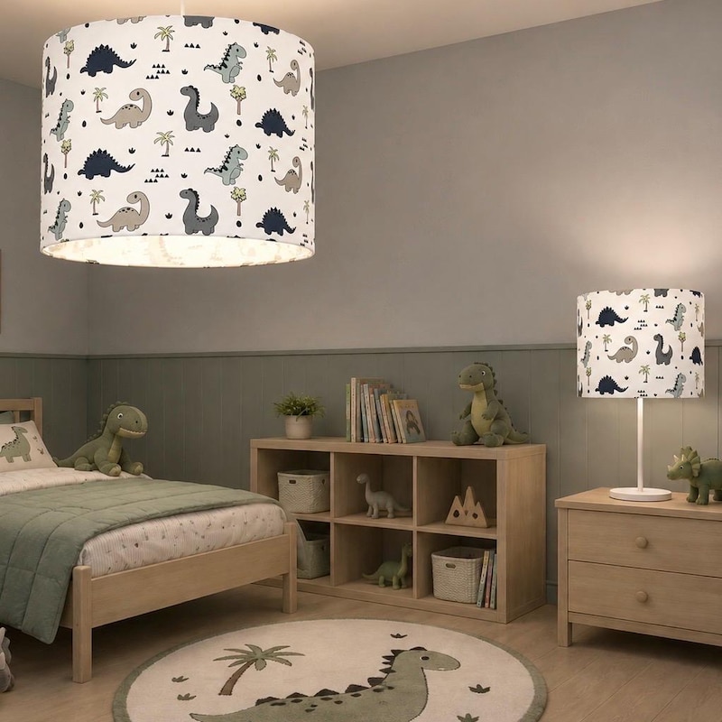 Dinosaur Lamp Shade - Etsy UK