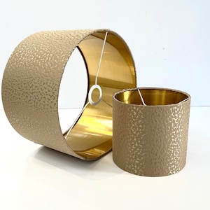 New Luxury Made by Order Embossed Golden Silk Super Luxurious Lamp ...