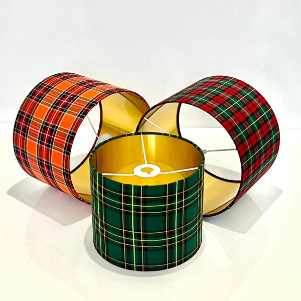 Tartan Lamp Shade - Etsy