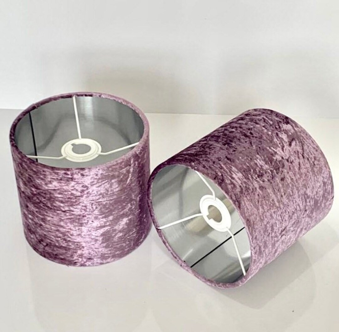 New Luxury Quality Crushed Lilac Purple Velvet Fabric With Brushed ...