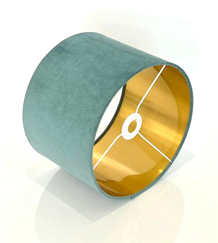 New Luxury Velvet Upholstery Velvet Lamp Shade and Pendant Light Shade ...