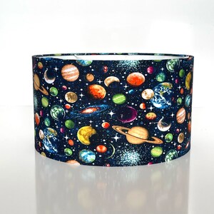 New High Quality Kids Room Planets Solar System in Space Digital Print ...