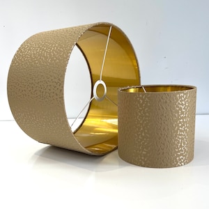 New Luxury Made by Order Embossed Golden Silk Super Luxurious Lamp ...