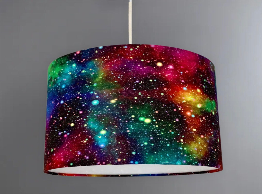 New High Quality Stunning Kid Room Deep Galaxy Space Stars in Rainbow ...