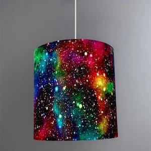 New High Quality Stunning Kid Room Deep Galaxy Space Stars in Rainbow ...
