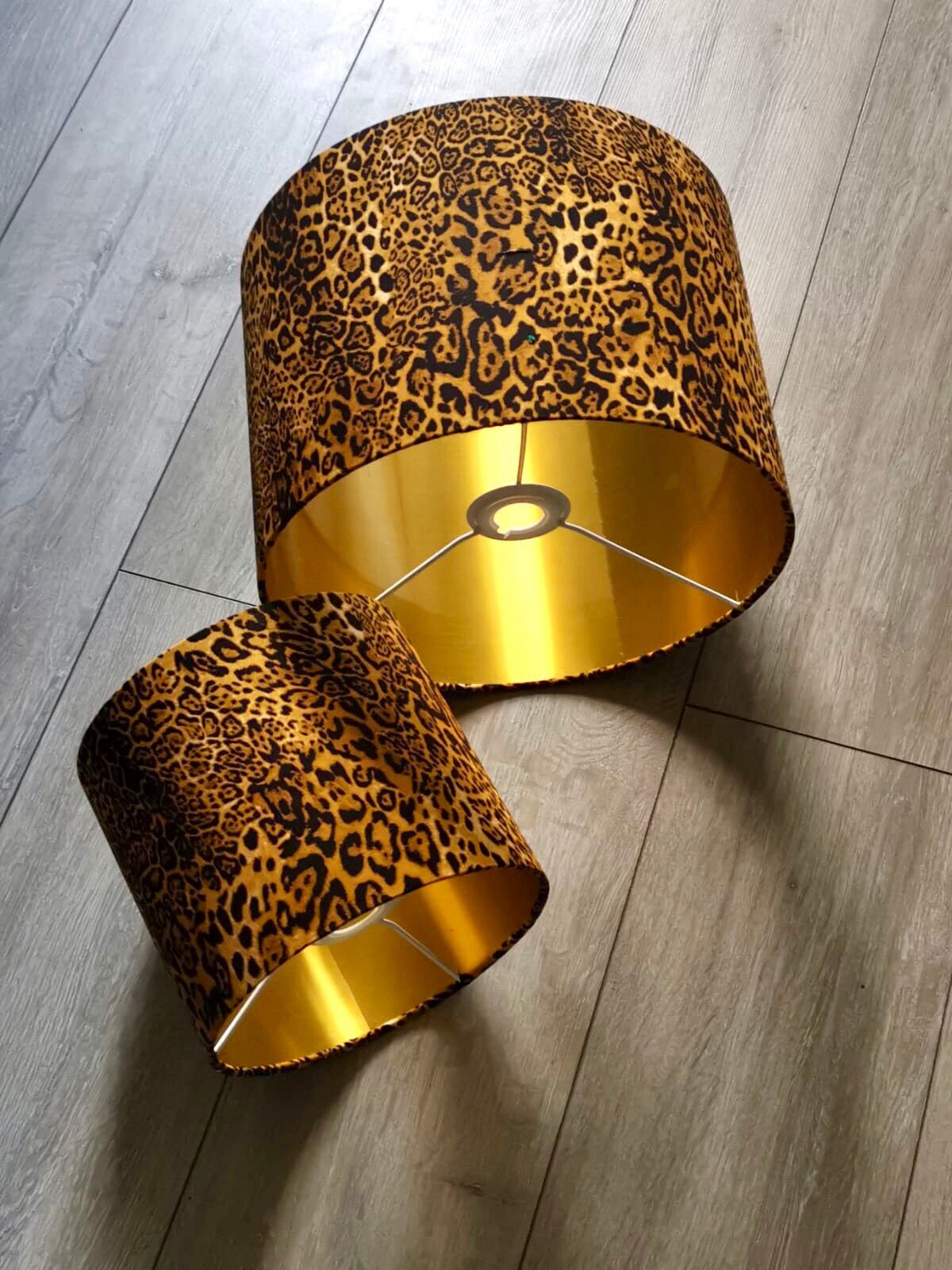 New HQ Luxury Leopard Skin Print Lamp Shade and Pendant Light Shade ...