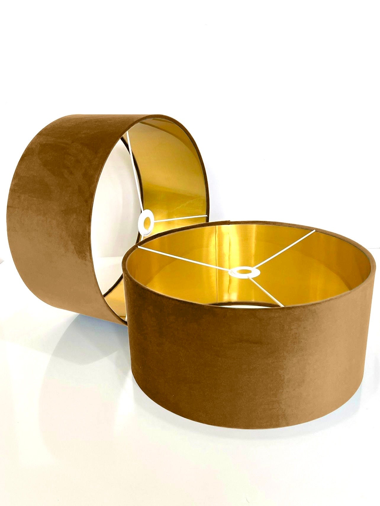 New Luxury Velvet Upholstery Velvet Lamp Shade and Pendant Light Shade ...