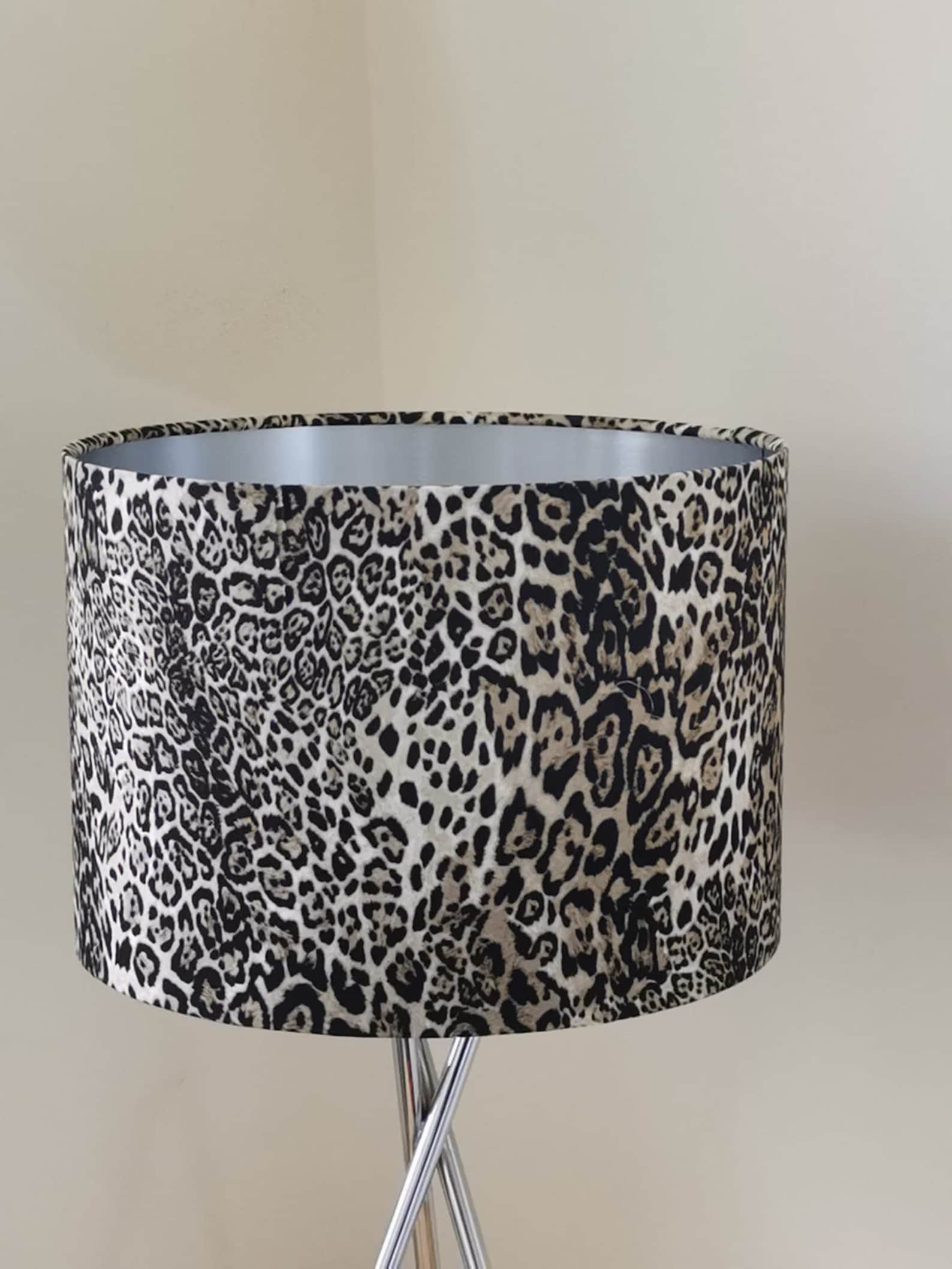 New HQ luxury leopard skin print lamp shade and pendant light | Etsy