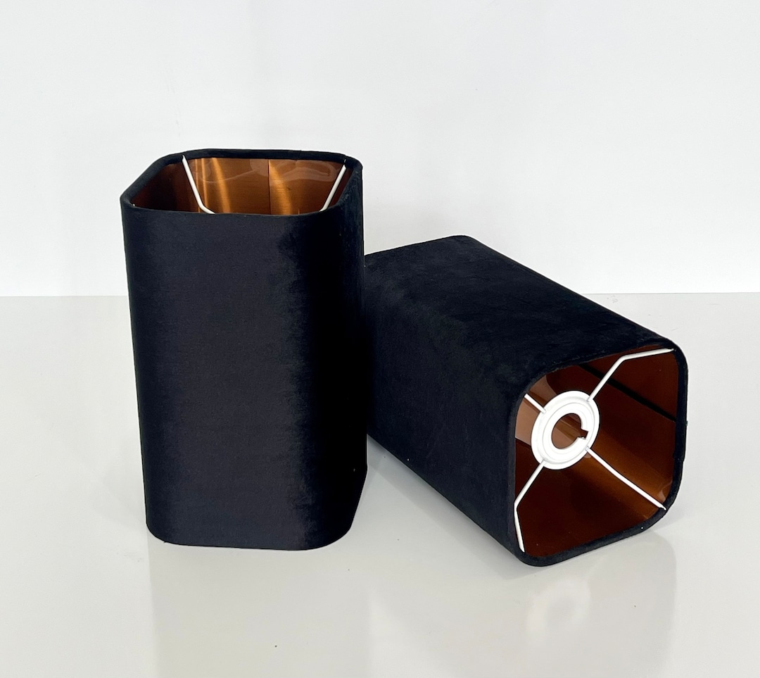 New Luxury Premium Quality Round Square Velvet Lamp and Pendant Shade ...