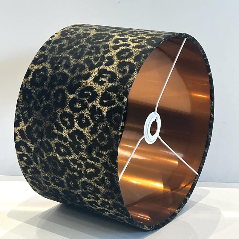 Lamp Shade With Print - Etsy UK