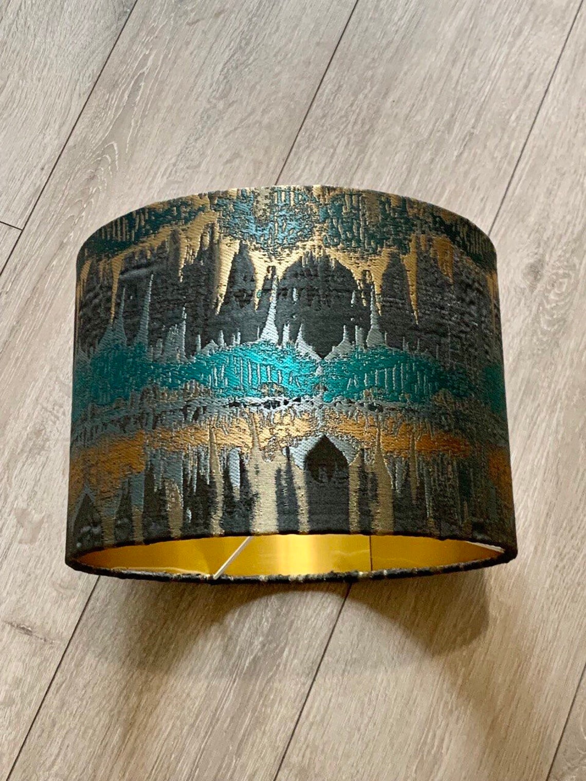 New Luxury Premium Quality Drum Abstract Design Lamp Shade | Etsy UK