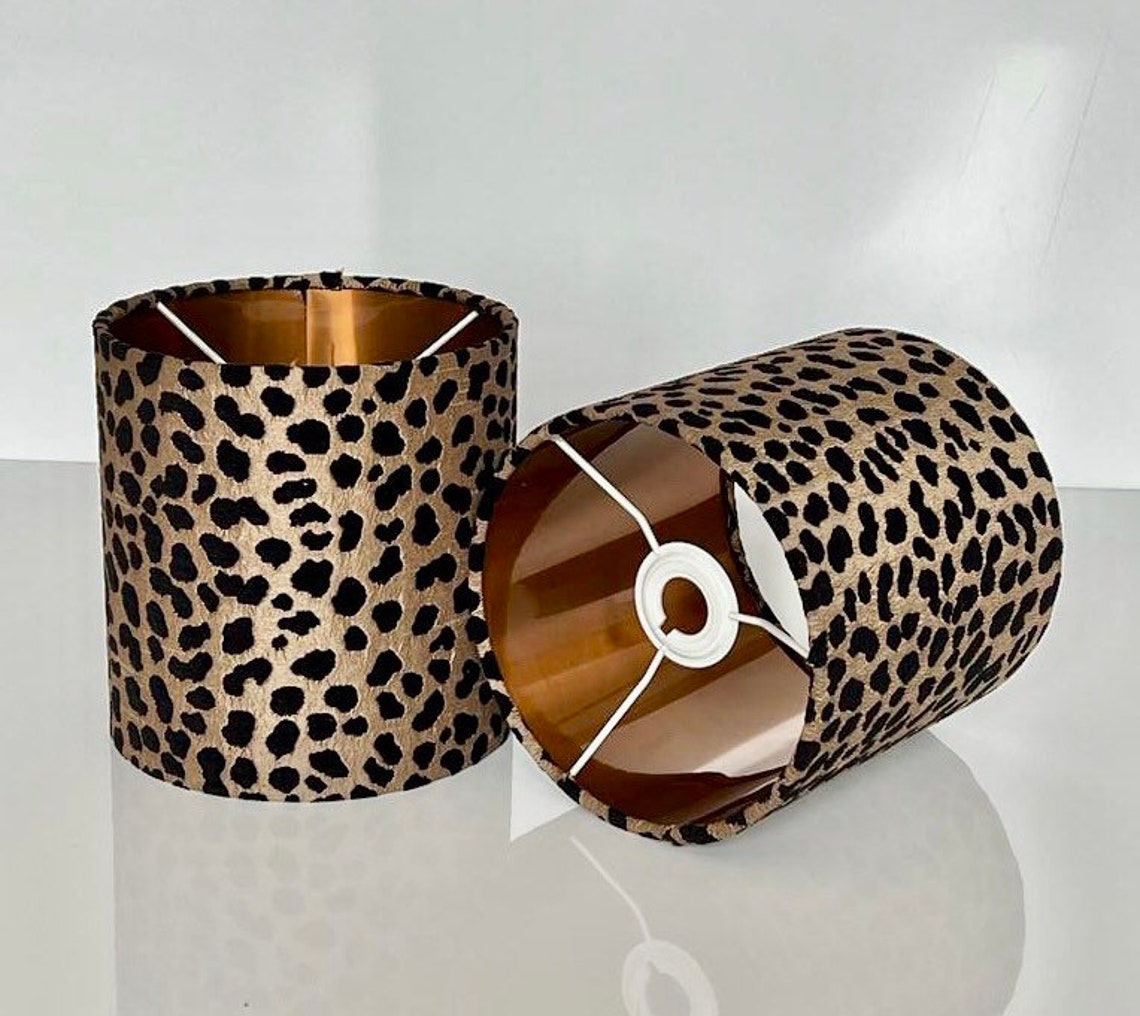 New Luxury Premium Quality Velvet Bronze Leopard Skin Design - Etsy
