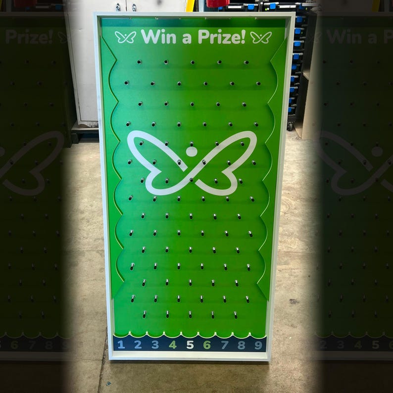 Custom Medium Plinko Game Board, Interactive Event Entertainment ...