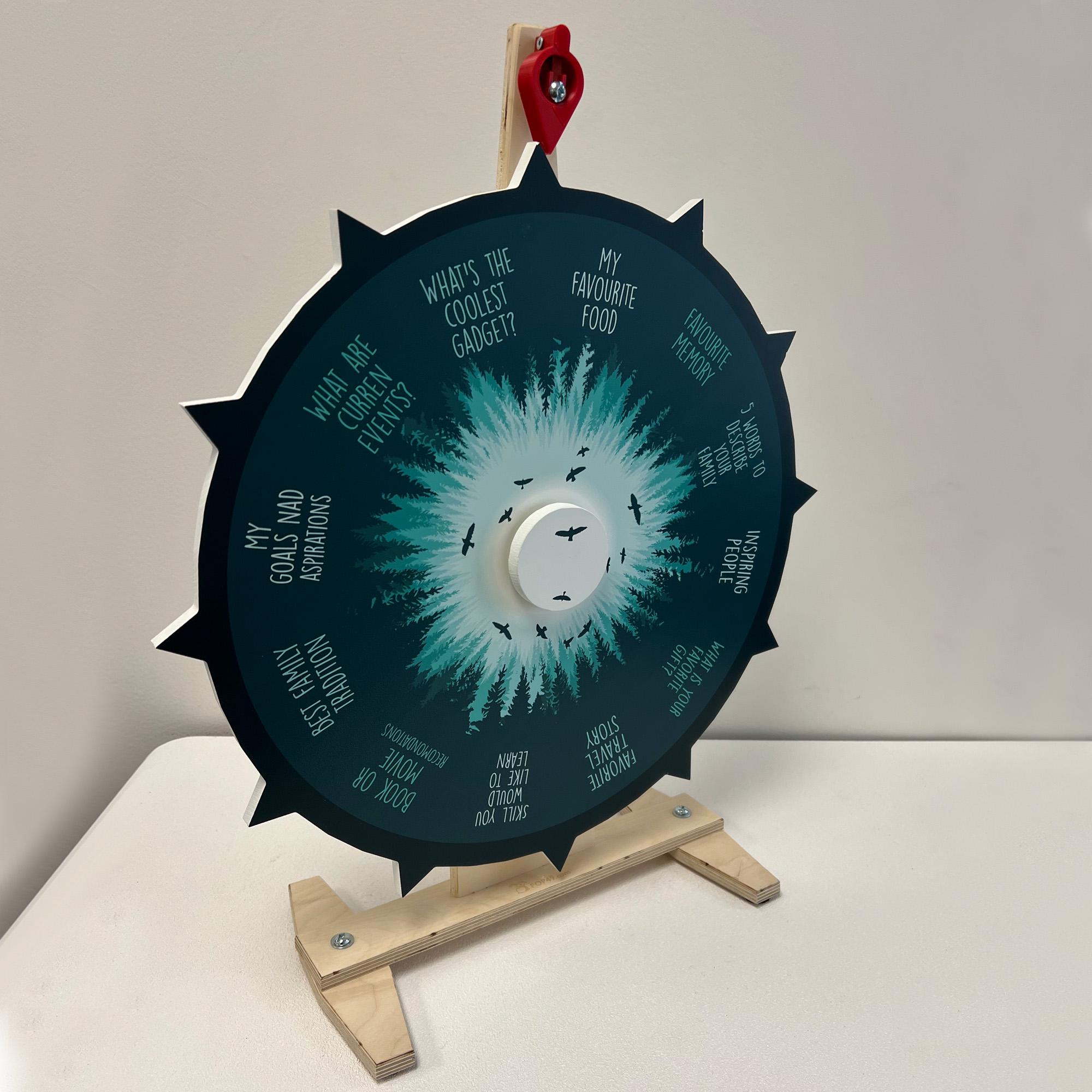 Custom Spin Wheel for Parties, Prize Wheel for Events, Personalized ...