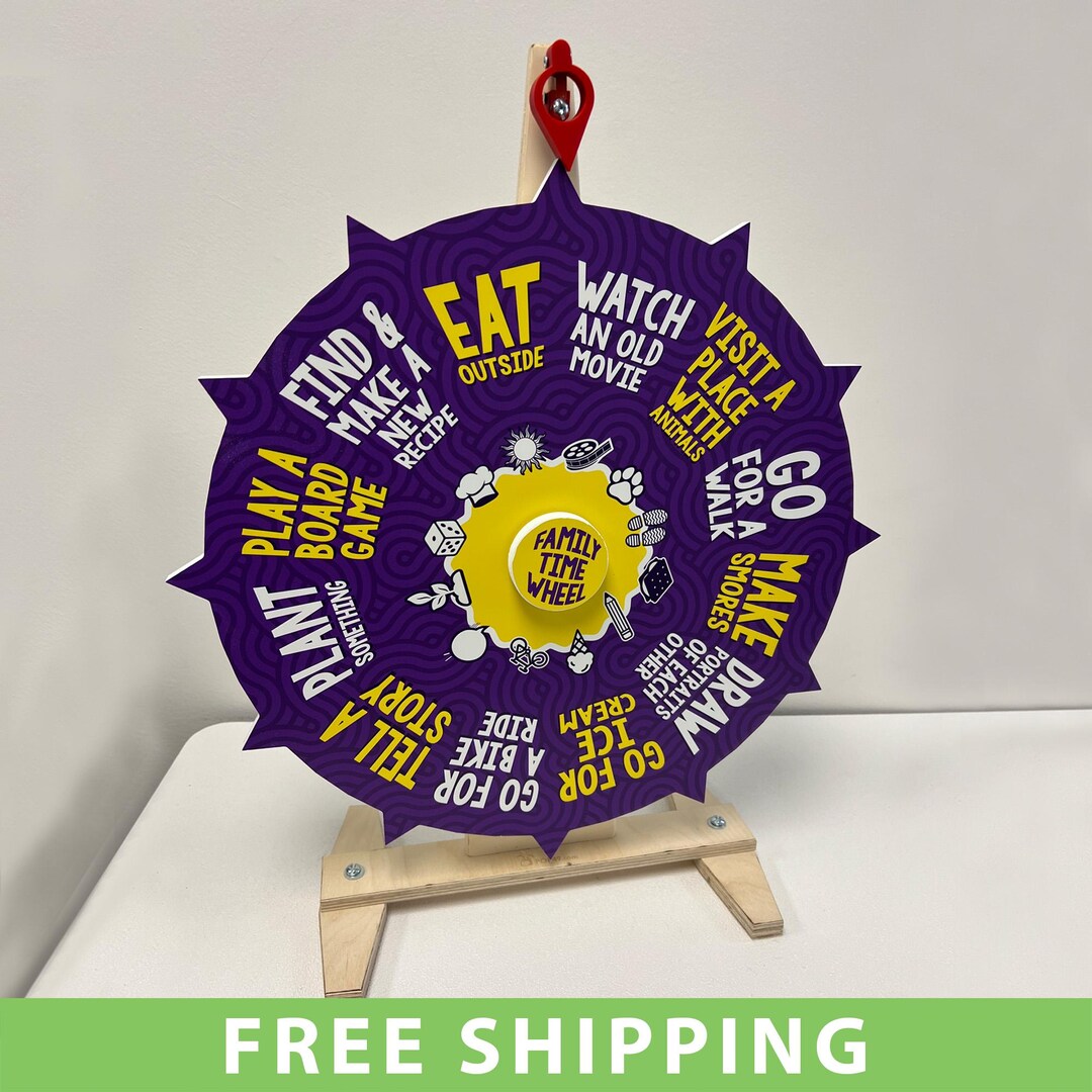 Custom Spin Wheel for Parties, Prize Wheel for Events, Personalized ...